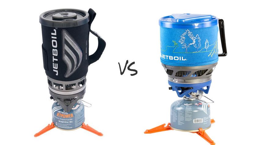 Jetboil Flash vs MiniMo